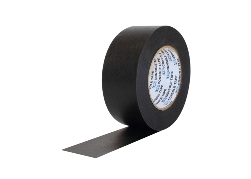 2" Black Paper Tape - Production Junction