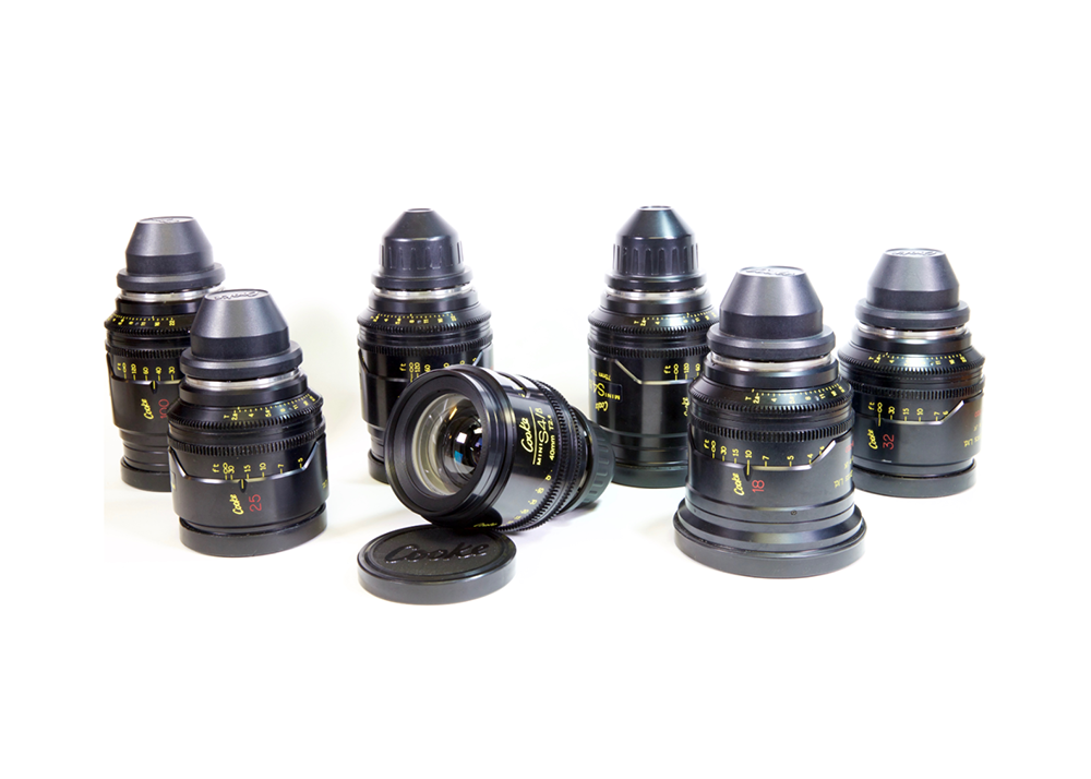 Uncoated Cooke Mini S4 Cine Prime Lenses - Production Junction